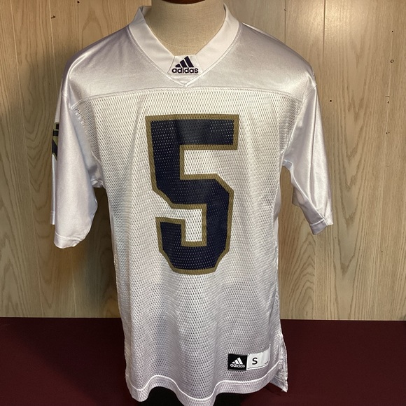 adidas | Shirts | Notre Dame Fighting Irish Adidas Football Number 5 ...